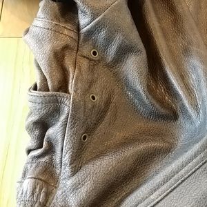 New River Sports | Jackets & Coats | Heavy Leather Warm Jacket New ...